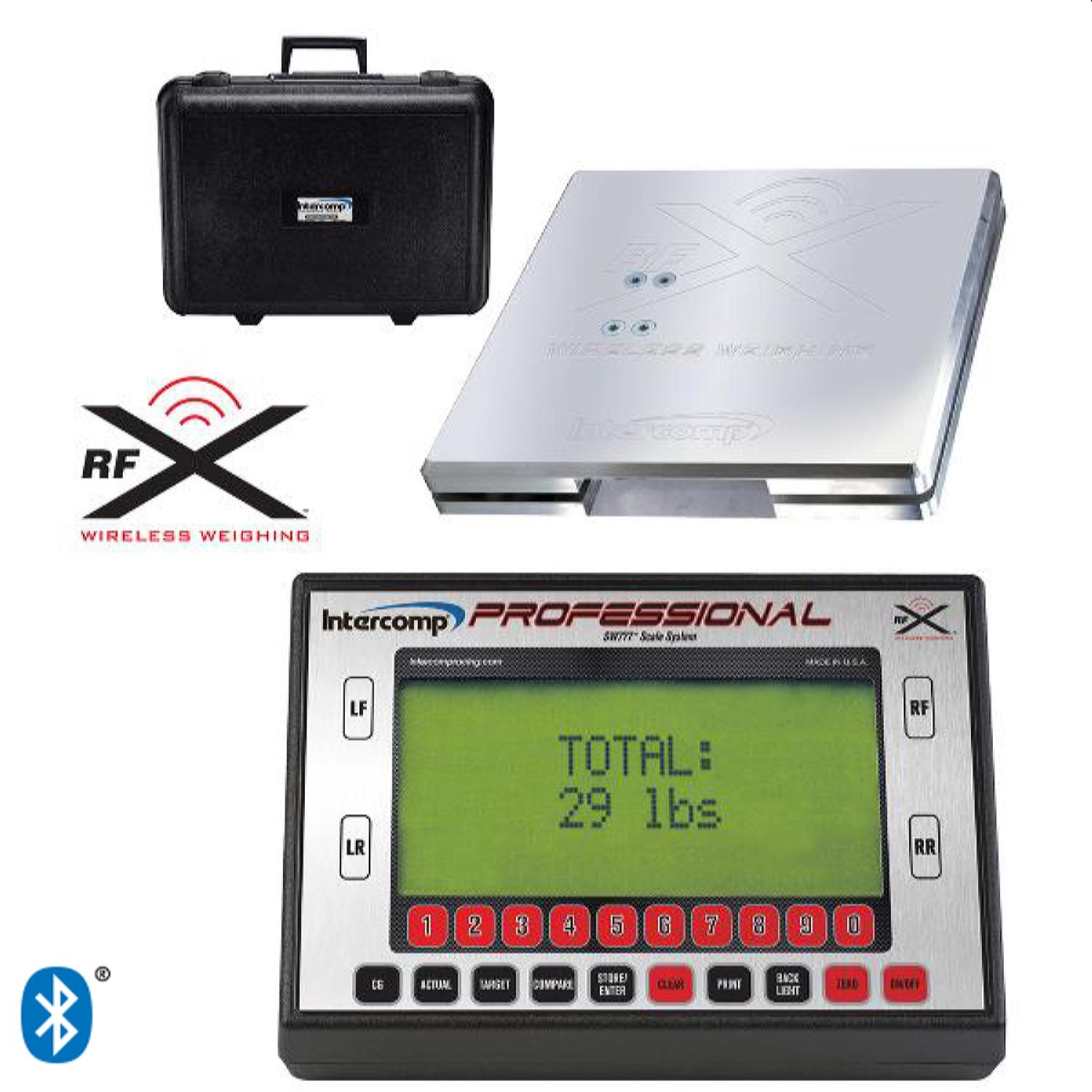 Gas Scale Kit, Billet, 10.000" Pad, 400 lbs Rated Pad (Wireless RFX ...