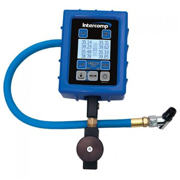Intercomp Tire Pressure Gauge, 0-150 PSI, Digital, Memory (Fill | Bleed ...