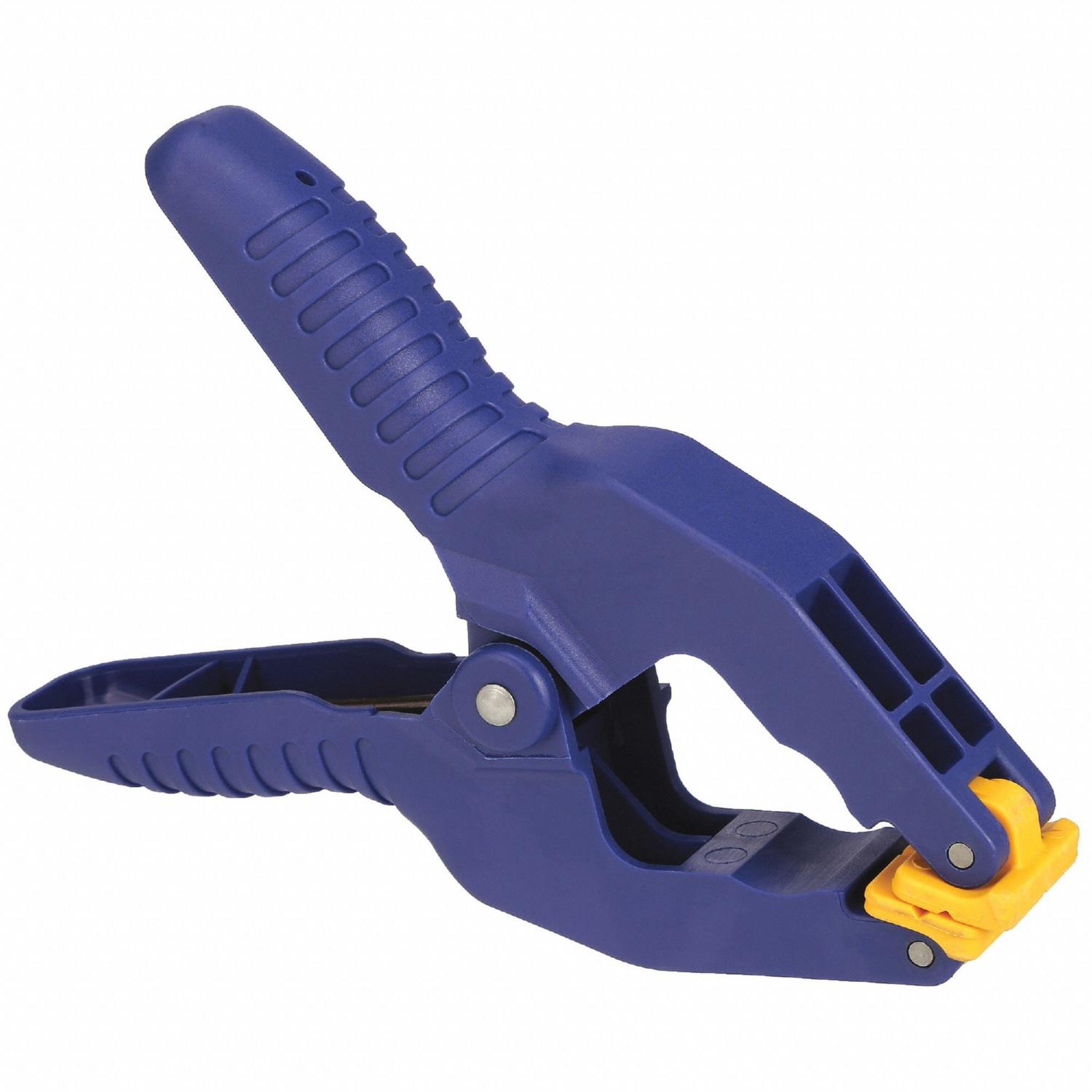 Spring Clamp, Quick-Grip, 2.000" Max Opening, 2.000" Throat Depth