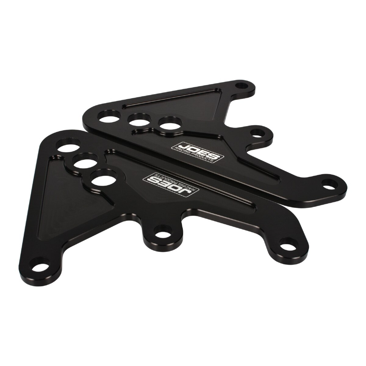 Joes Racing Four Link Brackets, Aluminum, 3-Hole, Pair