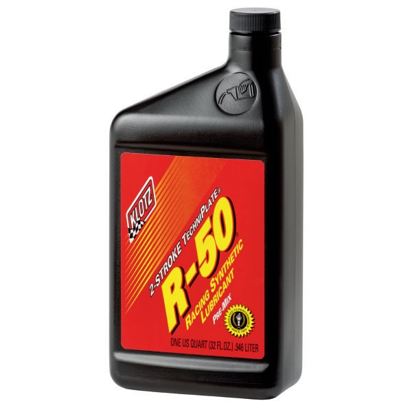 Klotz 2-Stroke Premix Oil, R-50 Racing Techniplate, Synthetic, 1 Quart