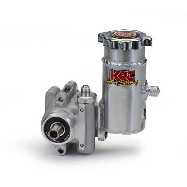 KRC Power Steering Pump, Elite Series, Adjustable PSI, Aluminum ...