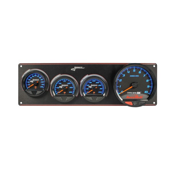 Longacre Gauge Panel Assembly Kit, Elite Waterproof SMI, Analog, Black ...