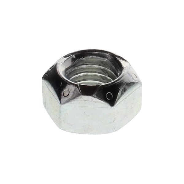 Prevailing Torque Nut, M10 x 1.25 Thread, Zinc Coated