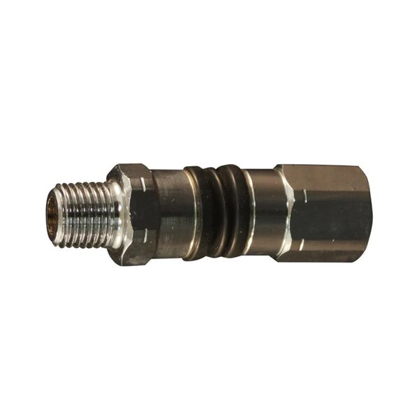 Milton Swivel Hose Fitting, 1/4" NPT Male x 1/4" NPT Female