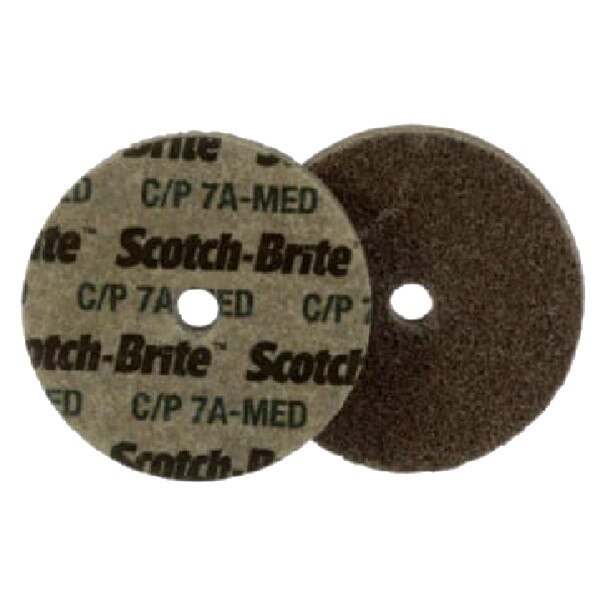 3M Cut & Polish Unitized Wheel, CP-UW, Aluminum Oxide (A/O), 3.000 ...