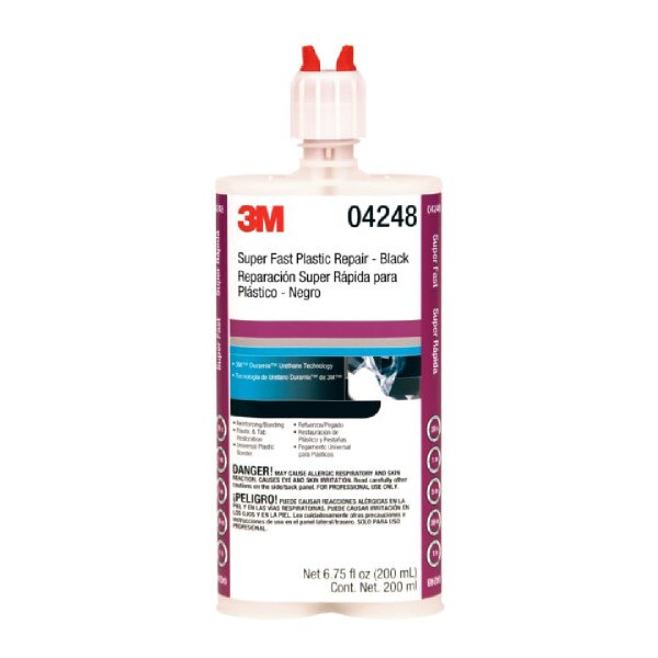3M Super Fast Repair Adhesive, 200 ml, Black