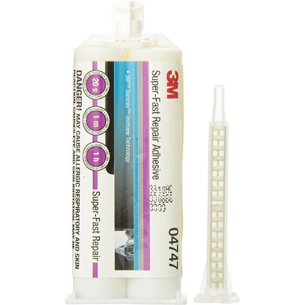 3M Super Fast Repair Adhesive, 47.3 ml, Clear