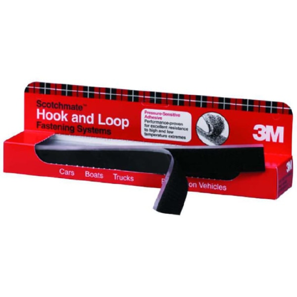 3M Hook & Loop (Velcro) Strips, High Temperature Acrylic Adhesive ...