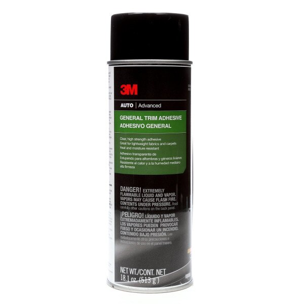 3M General Trim Adhesive, Transparent, 18.1 oz. Aerosol Can