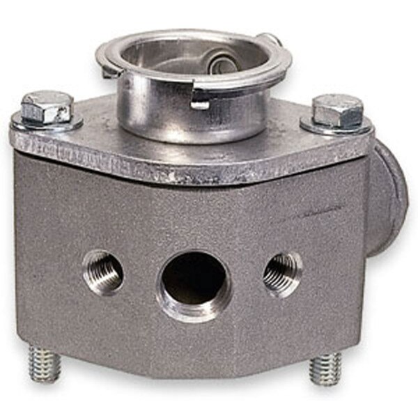 Moroso Water Neck Manifold Kit, 90 Degree, 3.250" Tall, Slip-On Hose ...