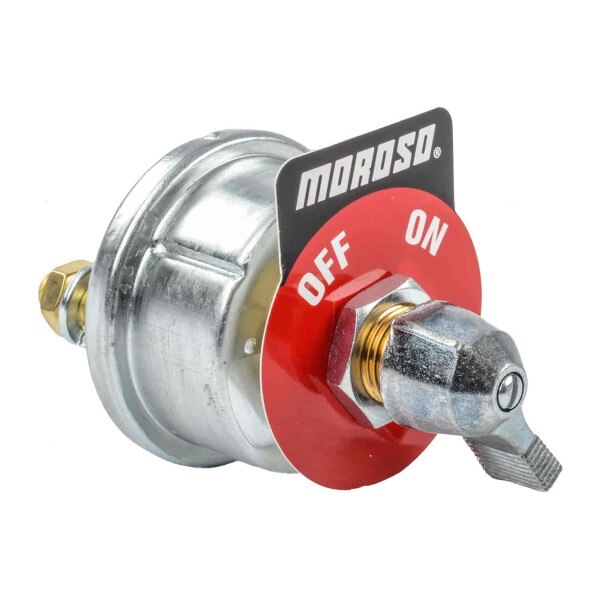 Moroso Battery Disconnect, Rotary Switch, Panel Mount, 175 Amp, 6-36V