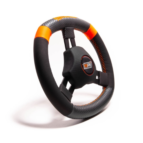 MPI Steering Wheel, 10.750" Diameter, Aluminum (Dirt Friendly), Squared ...