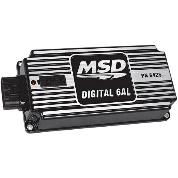 MSD Ignition Box, Digital 6AL, Digital, CD Ignition, Multi-Spark, 45000 ...
