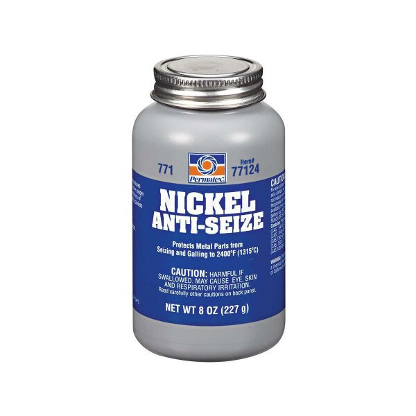Permatex Anti-Seize Lubricant, Nickel Based, 8 oz. Brush Top Can