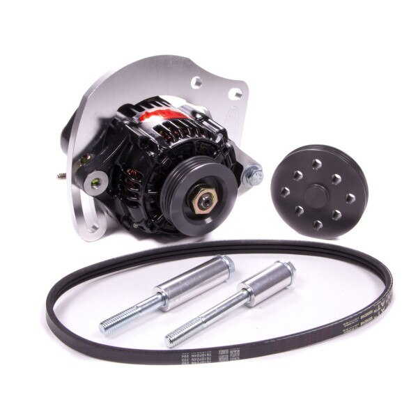 Powermaster Alternator Kit, High Mount, 55 Amp, Small Block Chevy (w ...