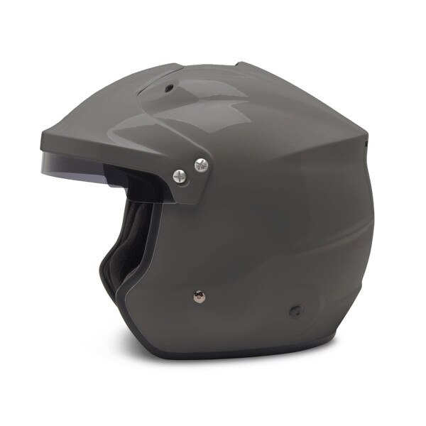 Pyrotect Helmet, Pro Air Flow, Open Face, Flat Black, Medium, SA2020