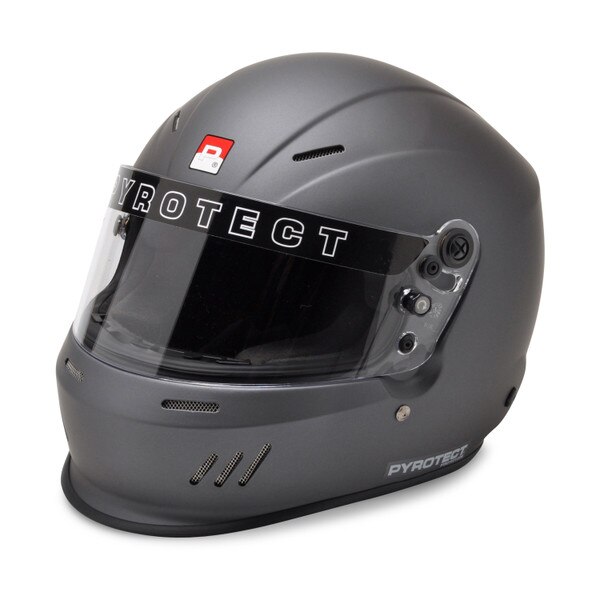 Pyrotect Helmet, Ultra Sport Duckbill, Non-Forced Air, Full Face, Flat ...