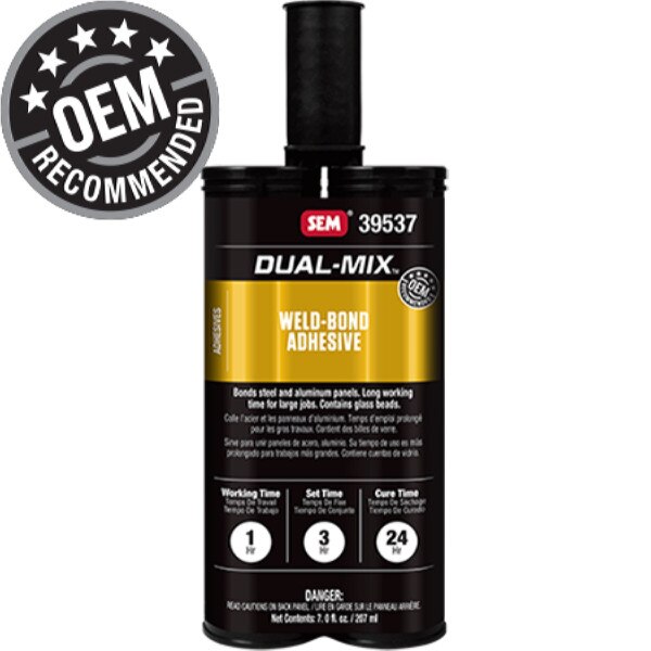 SEM Dual-Mix Weld-Bond Adhesive, 7 oz. Cartridge