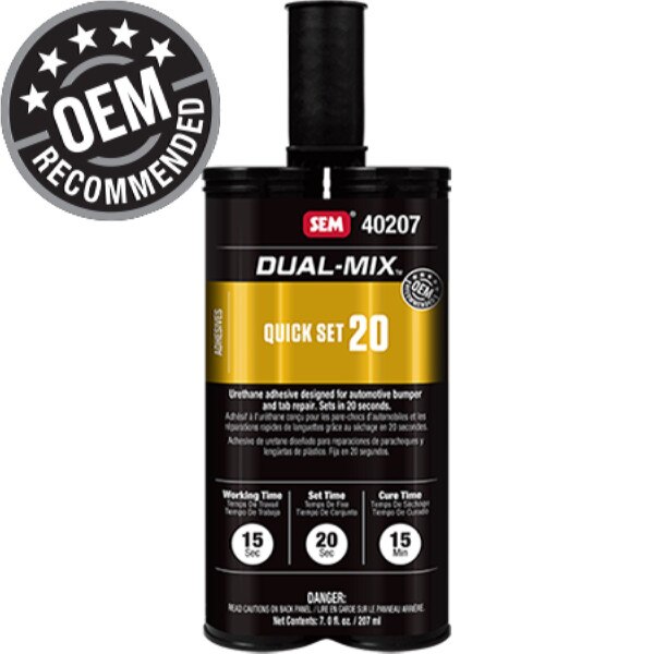 SEM Dual-Mix Quick Set 20, 7 oz. Cartridge