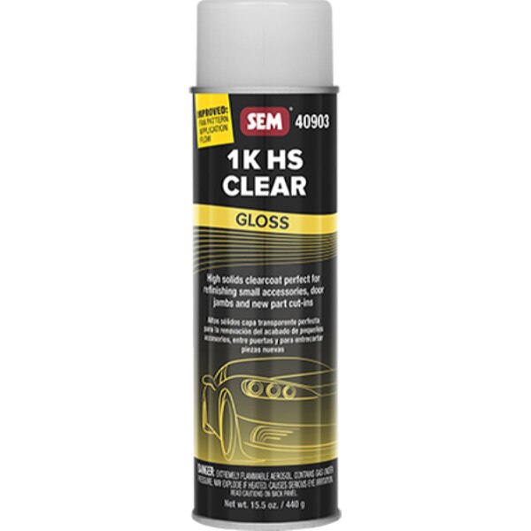 SEM 1K HS Clear, 20 oz. Aerosol Can, Gloss