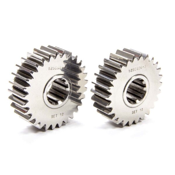 SCS Quick Change Gear Set, Sportsman Series, 10-Spline, Set 12, 26/29 Teeth
