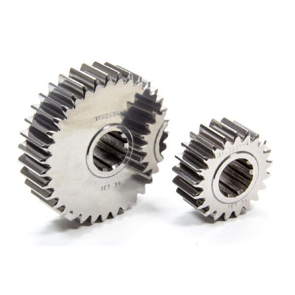 SCS Quick Change Gear Set, Sportsman Series, 10-Spline, Set 31, 21/35 Teeth