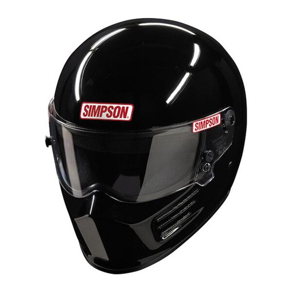 Simpson Helmet, Bandit, Full Face, Gloss Black, Large, SA2020