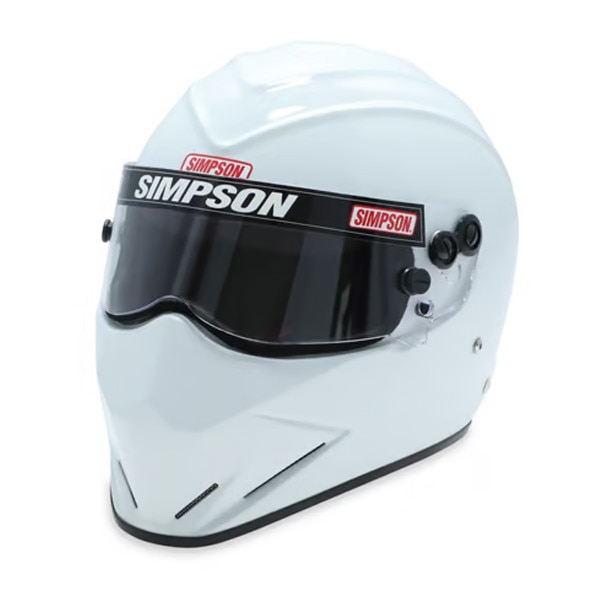 Simpson Helmet, Diamondback, Full Face, Gloss White, 7-1/8", SA2020