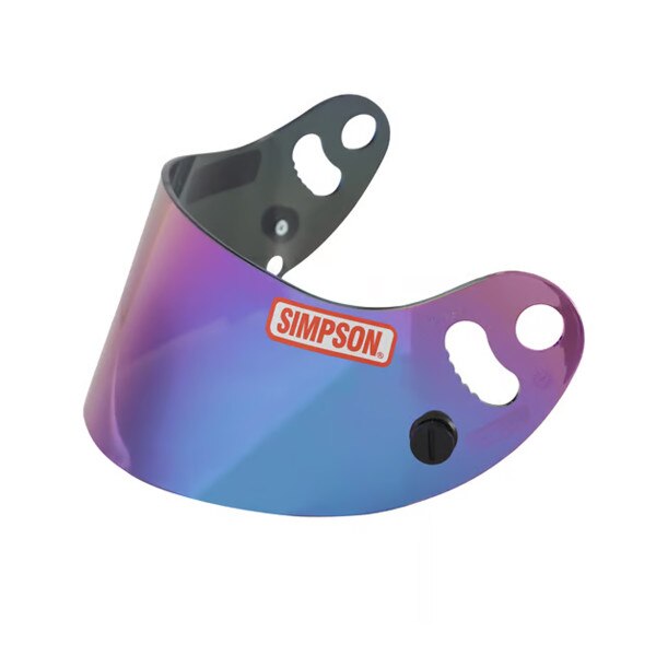 Simpson Helmet Shield, Smoke (Devil Ray Helmets)