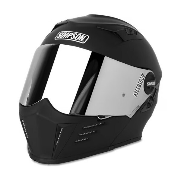 Simpson Helmet, Motorcycle Mod Bandit, Full Face, Flat Black, Large ...
