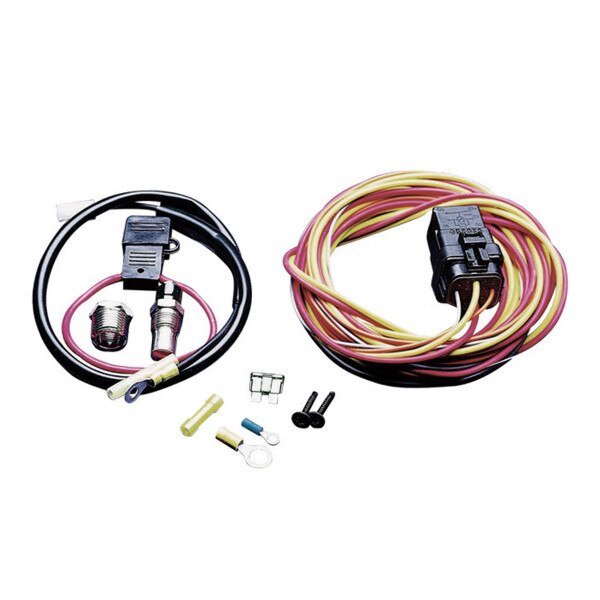 SPAL Fan Harness Wiring Kit, On @ 185°F / Off @ 165°F (Includes 3/8 ...