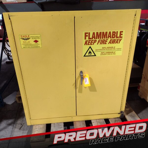 Yellow Flammable Cabinet