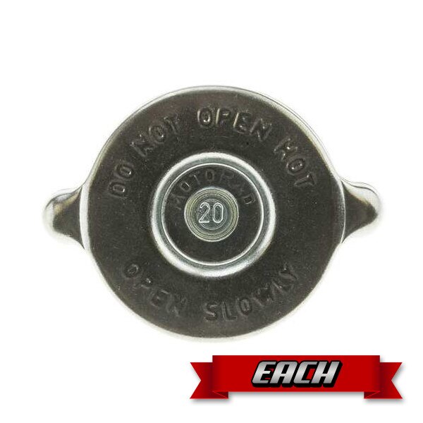 MotoRad Radiator Cap, 18-22 LBS, Round, Each (Standard Radiator Neck)