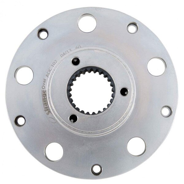 Strange Oval Drive Plate, 5on5, Steel, Cambered (Articulating) (NASCAR)