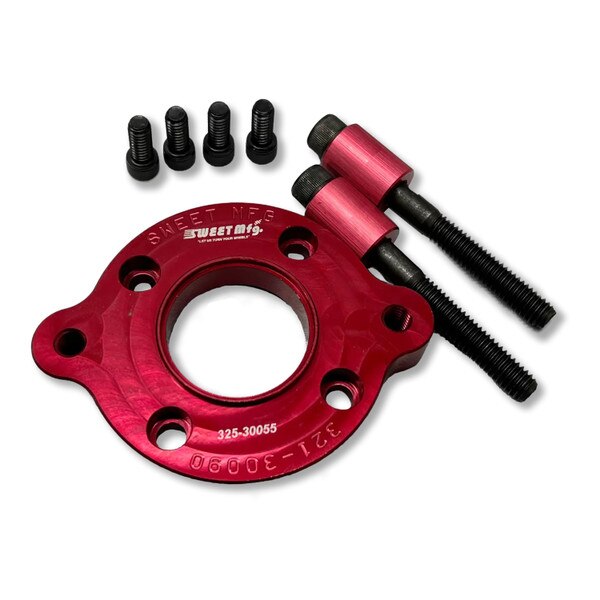 Sweet Manufacturing Power Steering Pump Adapter Kit, Aluminum, Sweet ...