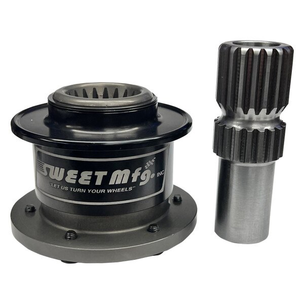 Sweet Manufacturing Steering Wheel Quick Release Kit, Spline Style, Aluminum, SFI 42.1, 6-Bolt ...