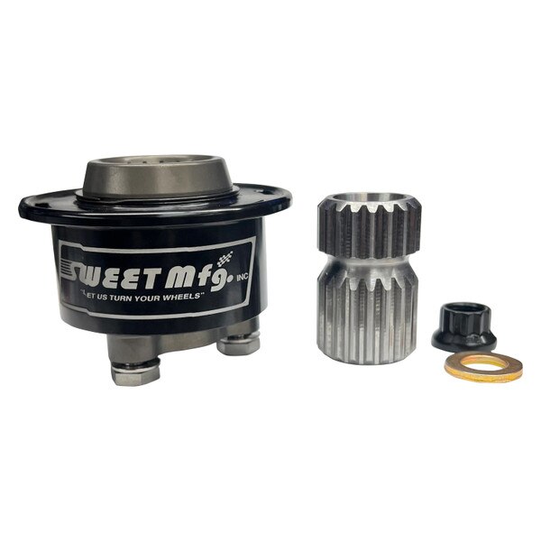 Sweet Manufacturing Steering Wheel Quick Release Kit, Spline Style ...