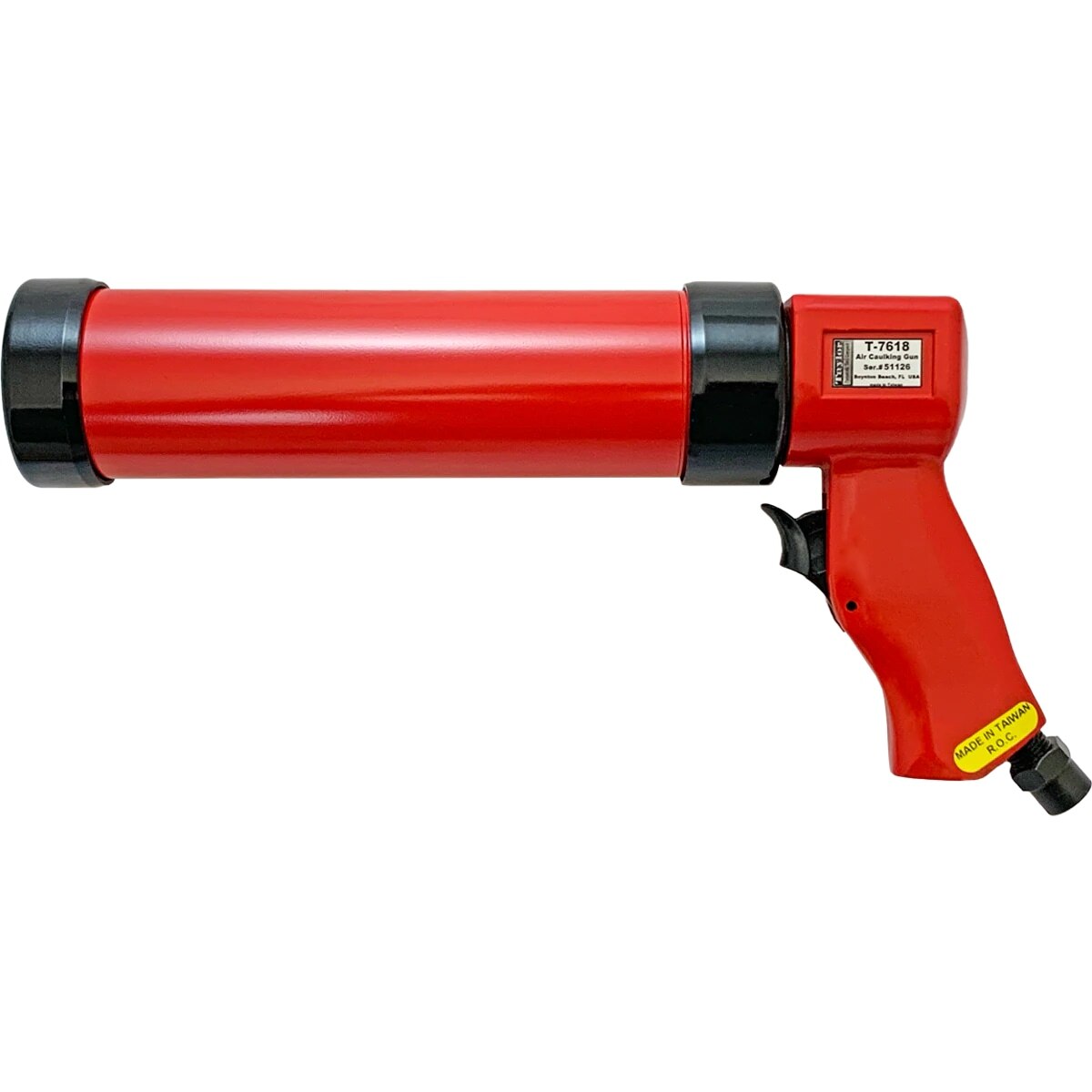 Taylor Pneumatic Air Caulking Gun, Variable Speed Trigger, 10 oz. Tubes