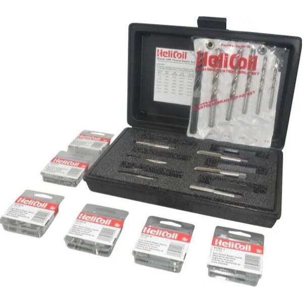 HeliCoil Master Thread Repair Kit, Fine Thread, Set of 60 Inserts ...