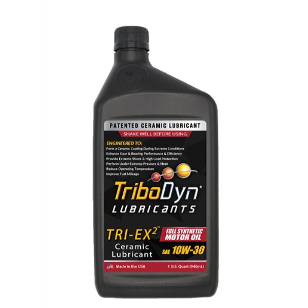 TriboDyn Motor Oil, TRI-EX Series, Full Synthetic, 10W30, 1 Gallon