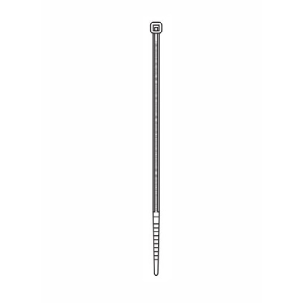 Cable Tie / Ty-Rap, General Purpose, Nylon w/ Plastic Lock, -40°F - 185 ...