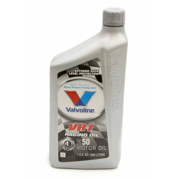 Valvoline Motor Oil, VR1 Racing Series, Conventional, 50W, 1 Quart