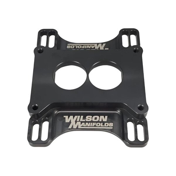 Wilson Carburetor Adapter, Tapered, Lightweight, 1.000" Thick, 2-Hole ...