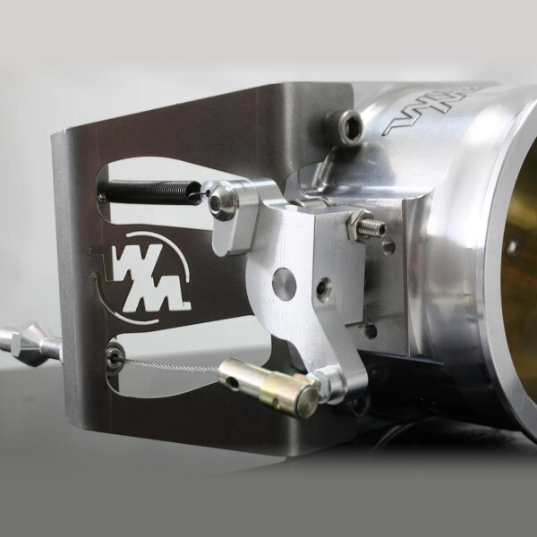 Wilson Throttle Cable Bracket Kit, Under Throttle Body Mount, Aluminum ...