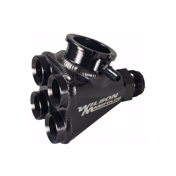 Wilson Manifolds Water Coolant Manifold, (4) #12AN Female O-Ring Inlets ...