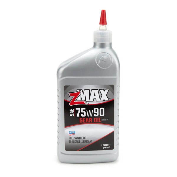 ZMAX Gear Oil, GL-5 Series, Synthetic, 75W90, 1 Quart